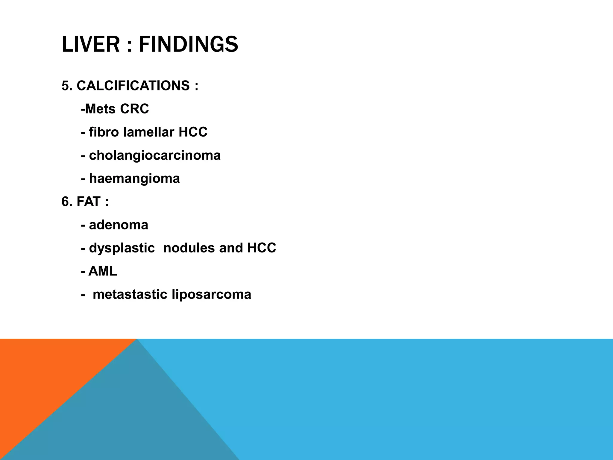 Quick review of hepatobiliary and pancreatic lesion | PPT