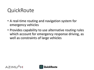 QuickRoute Introduction | PPT