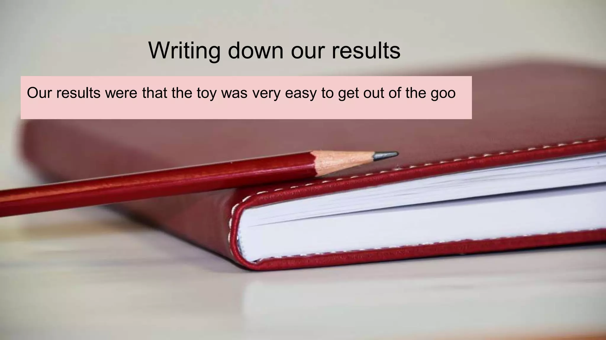 Quicksand Goo Experiment | PPTX