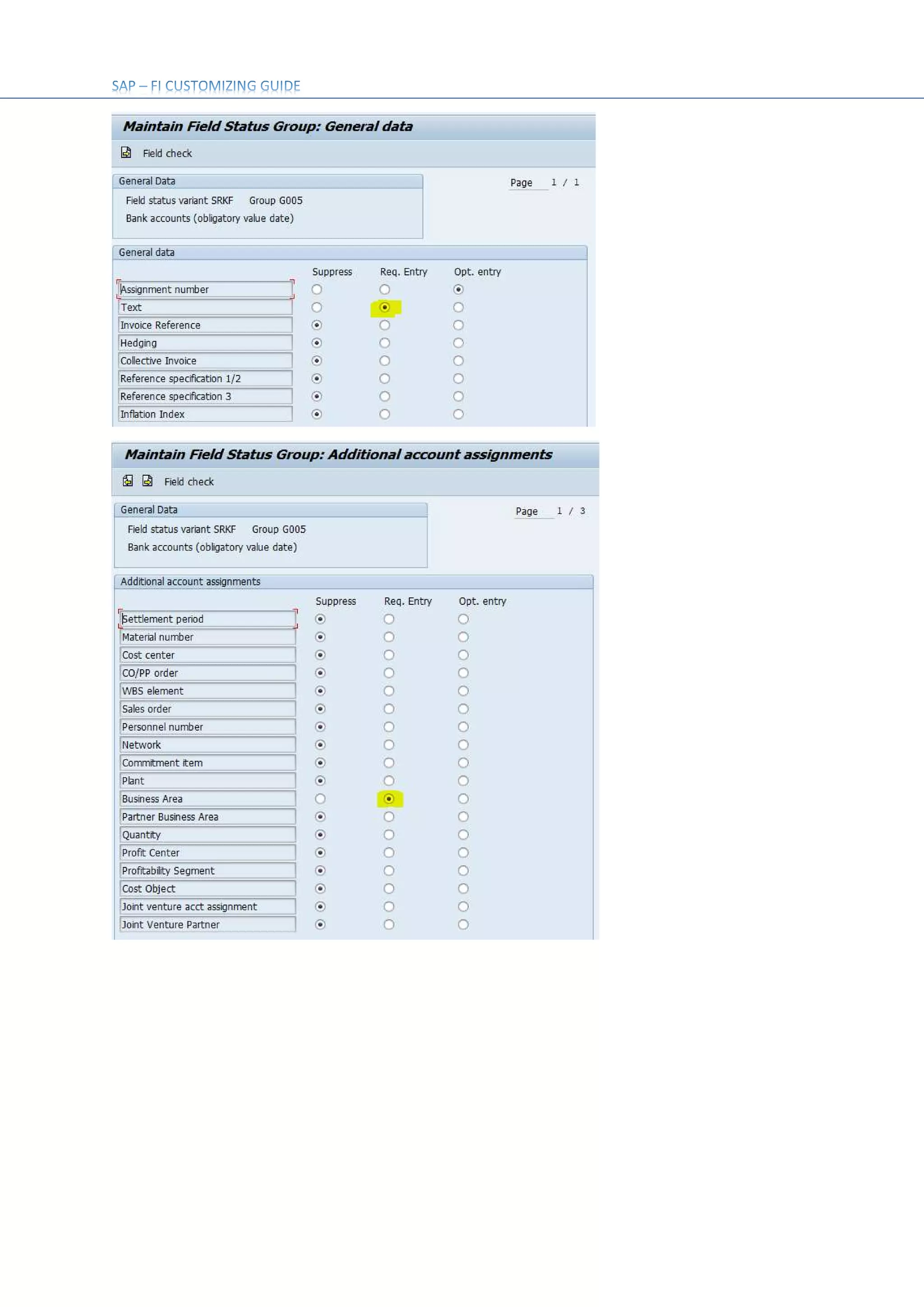 Quick sap fi configuration | PDF
