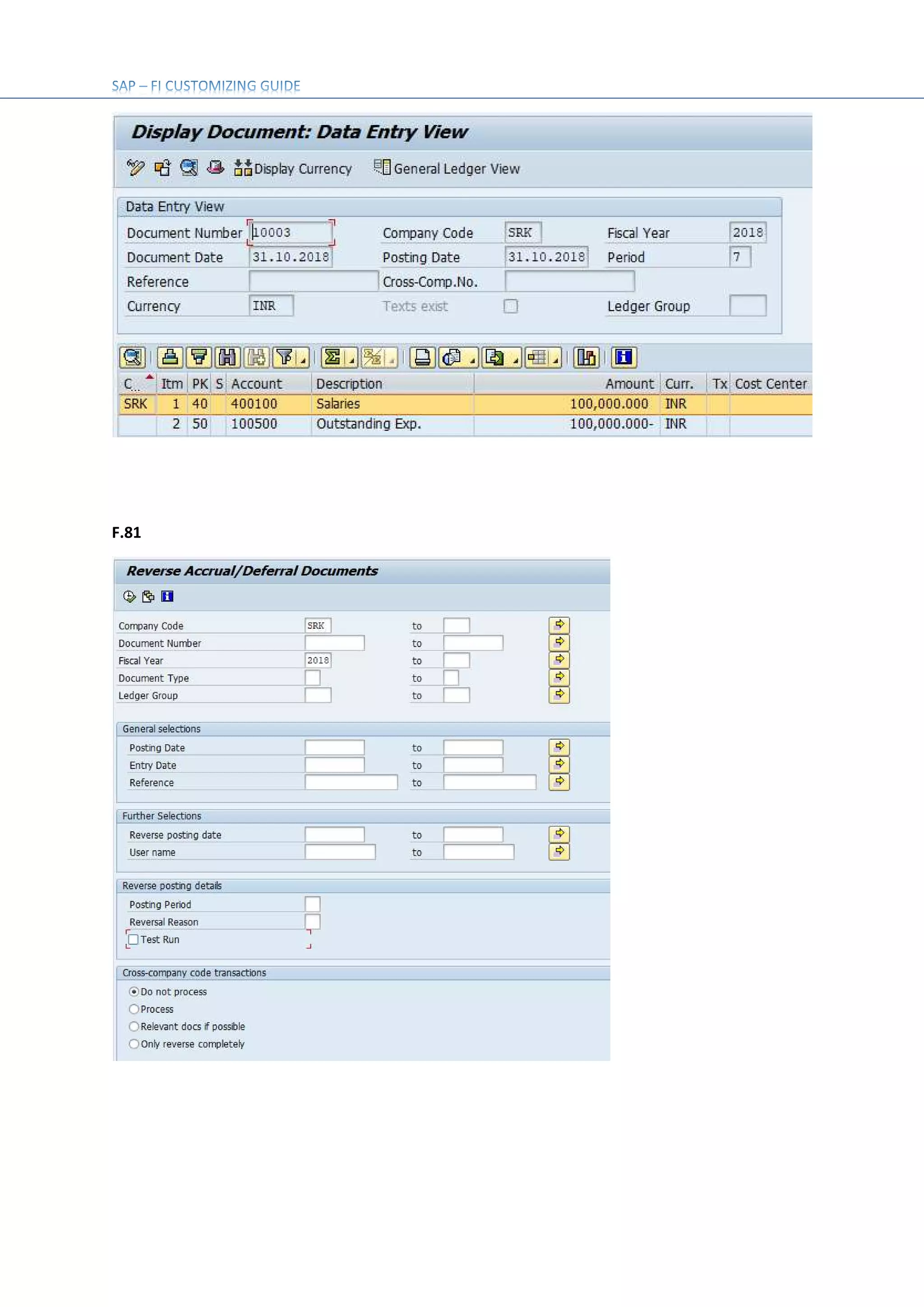 Quick sap fi configuration | PDF