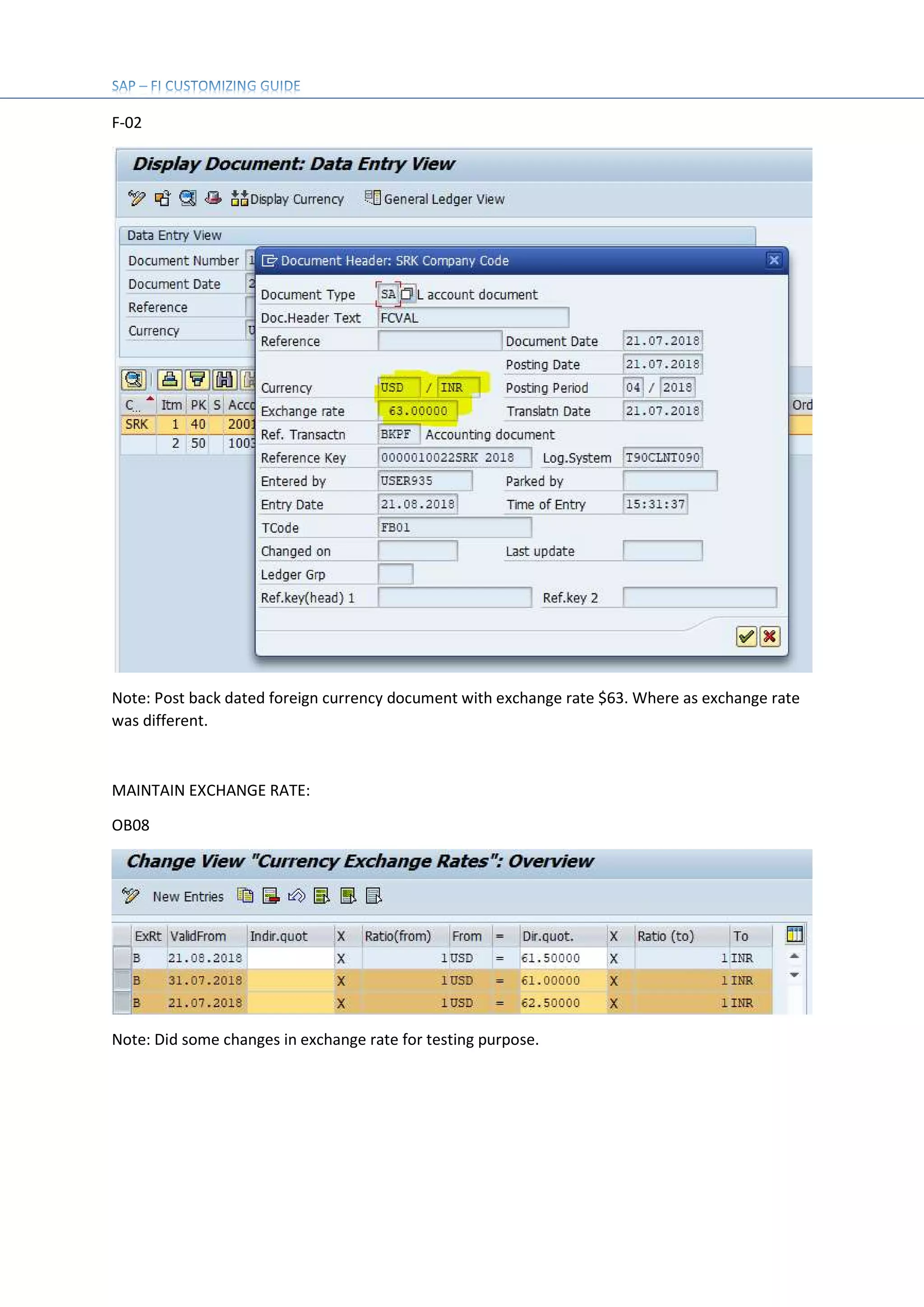 Quick sap fi configuration | PDF
