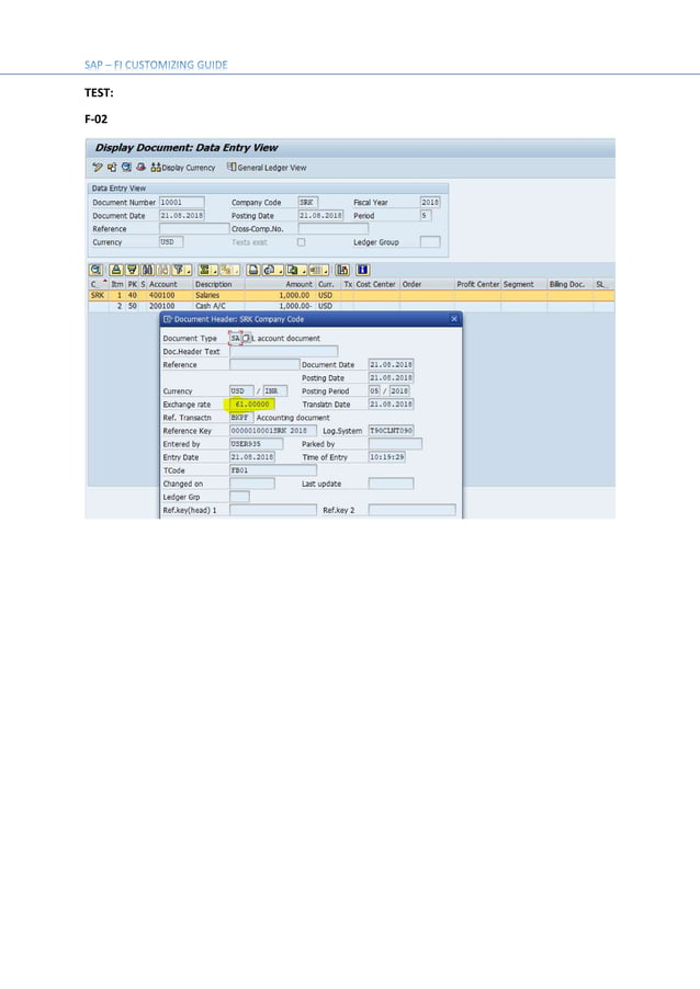 Quick sap fi configuration | PDF