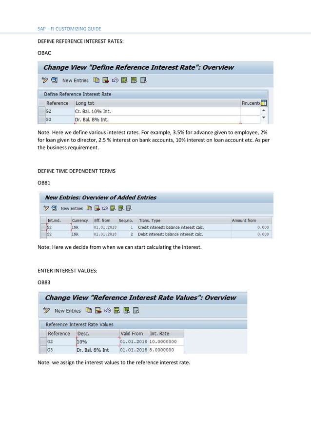 Quick sap fi configuration | PDF