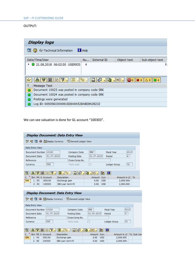 Quick sap fi configuration | PDF