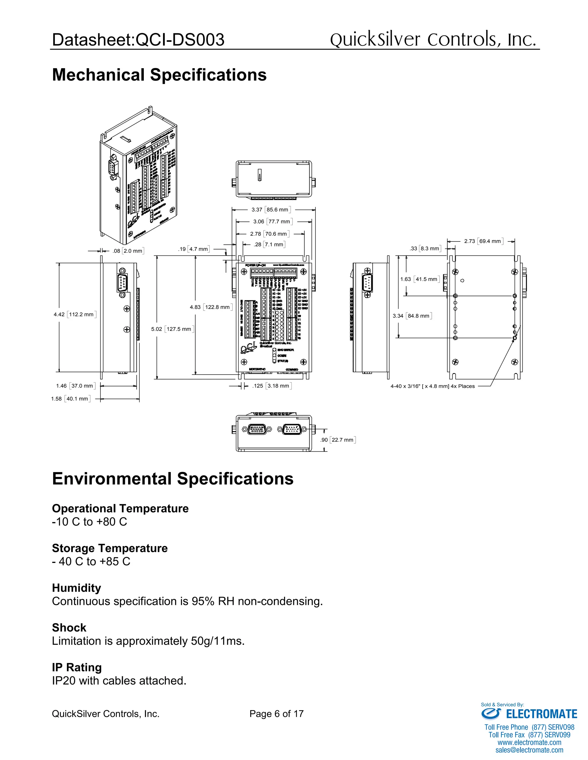 QuickSilver Controls QCI-DS003 QCI-D2-IGB | PDF | Computer Peripherals ...