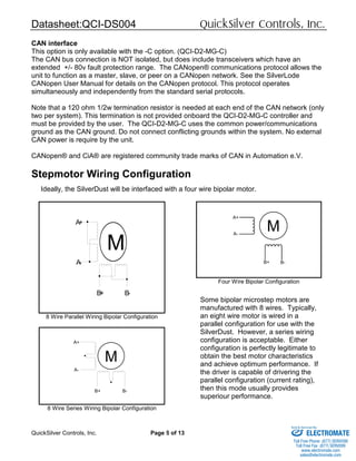 QuickSilver Controls QCI-DS004 QCI-D2-MG | PDF