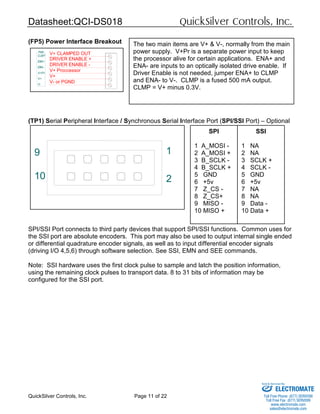 QuickSilver Controls QCI-DS018 QCI-D2-IG8 | PDF