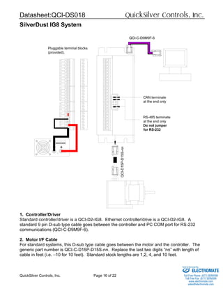 QuickSilver Controls QCI-DS018 QCI-D2-IG8 | PDF