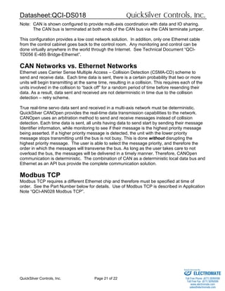 QuickSilver Controls QCI-DS018 QCI-D2-IG8 | PDF