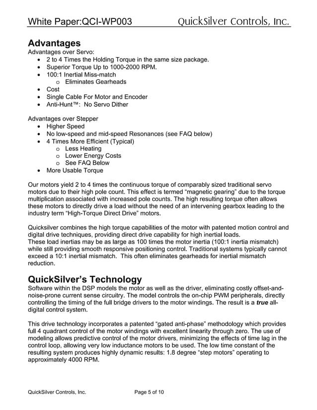 QuickSilver Controls QCI-WP003 | PDF | Radio Control | Hobbies & Interests