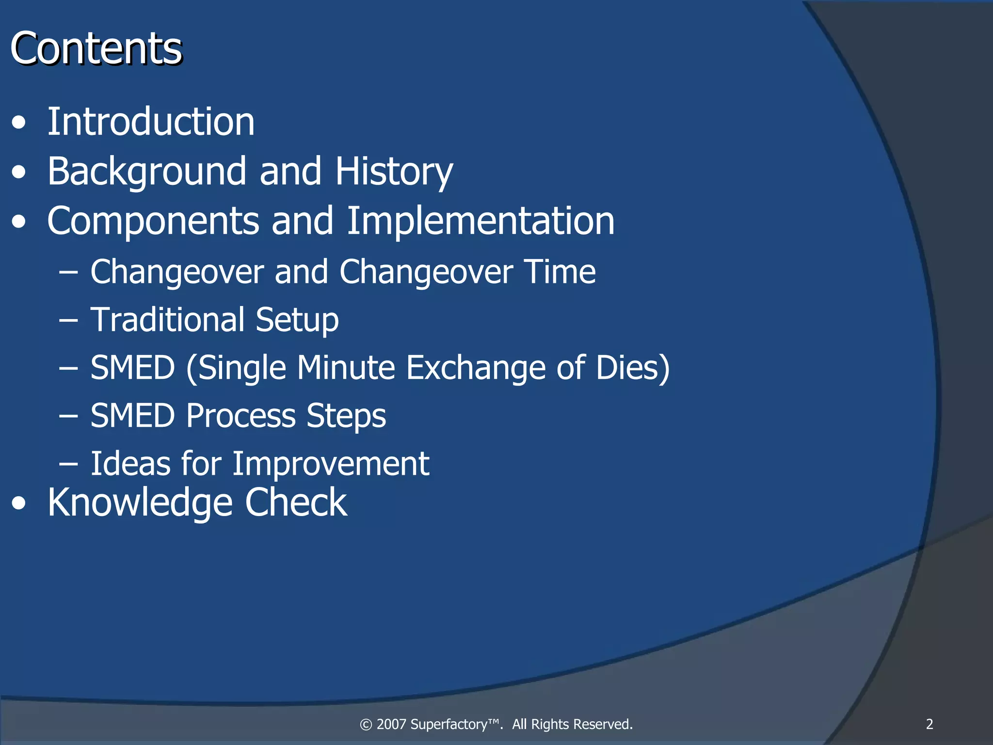 Quick Smed Sample | PPT