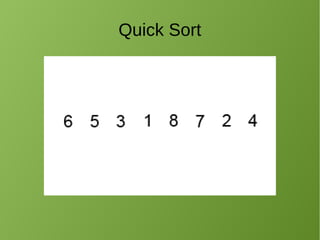 Quick sort | PPT