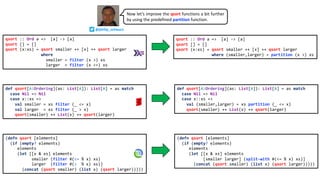 Quicksort - a whistle-stop tour of the algorithm in five languages and four paradigms | PDF ...