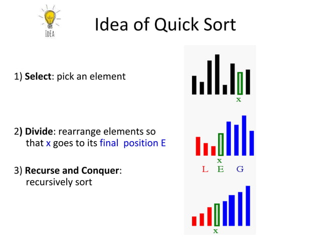 Quick sort | PPTX