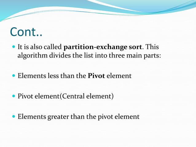Quick Sort Data Structures Ppt Programming Languages Computing