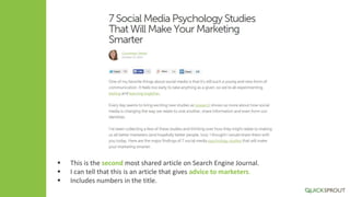 Quick Sprout Tool Overview | PPTX