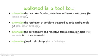walkmod: quick start | PDF