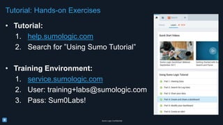 Sumo Logic QuickStart Webinar - Get Certified | PPTX