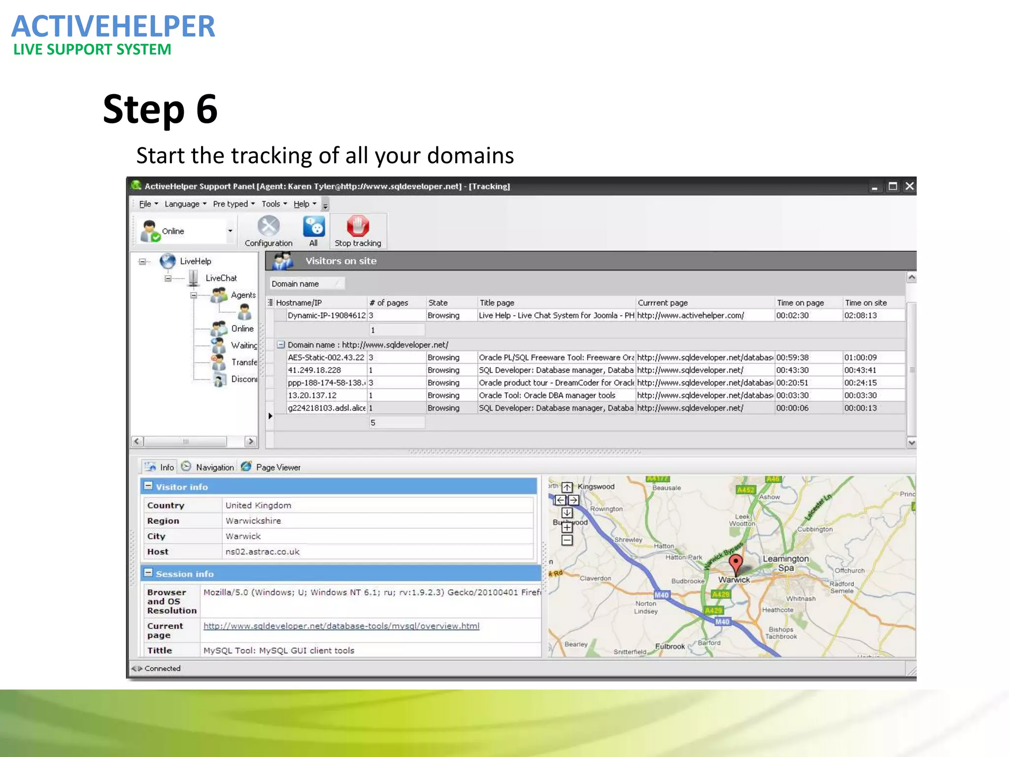 ActiveHelper LiveHelp Quick start V2 for Joomla | PPTX