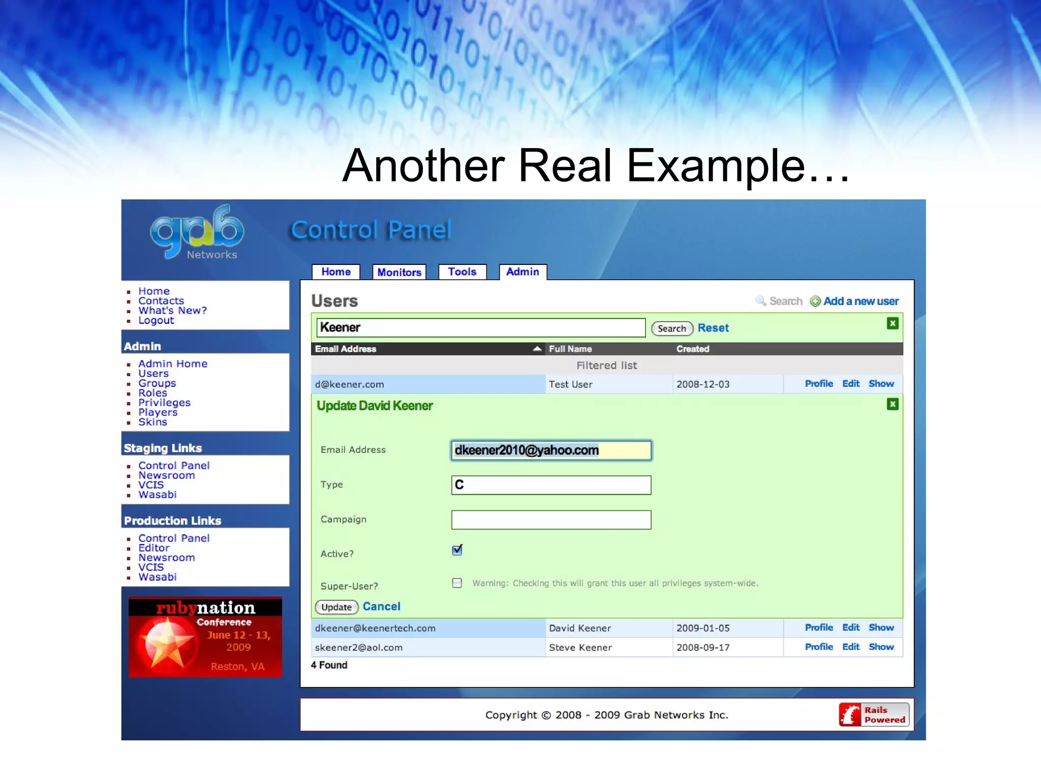Quick Start: ActiveScaffold | PPT