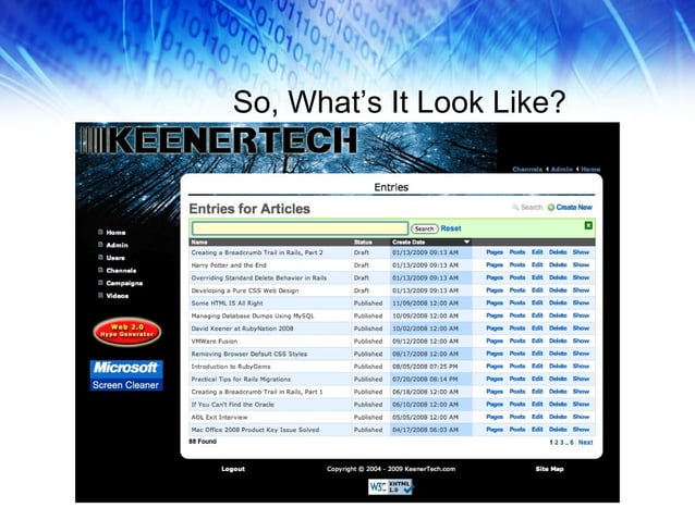 Quick Start: ActiveScaffold | PPT