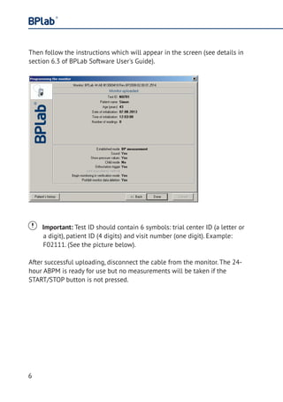 BPLab: Quickstart Start Guide | PDF