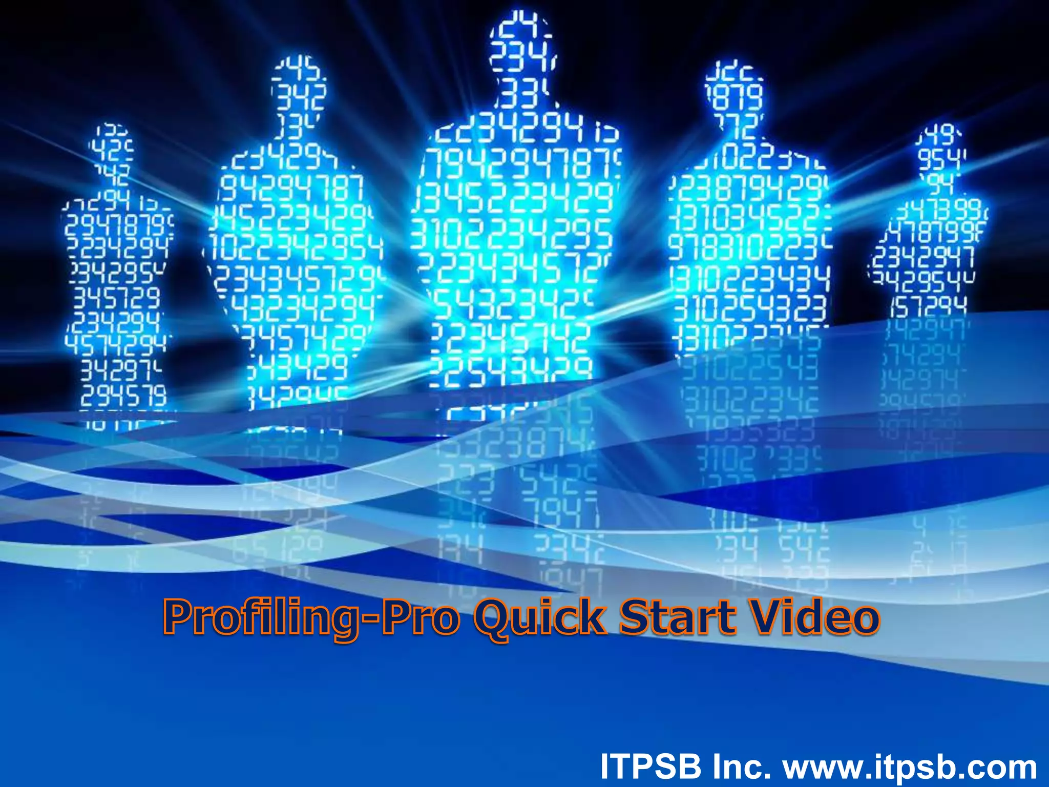 Profiling-Pro Quick Start Guide | PPTX | Business | Business and Finance