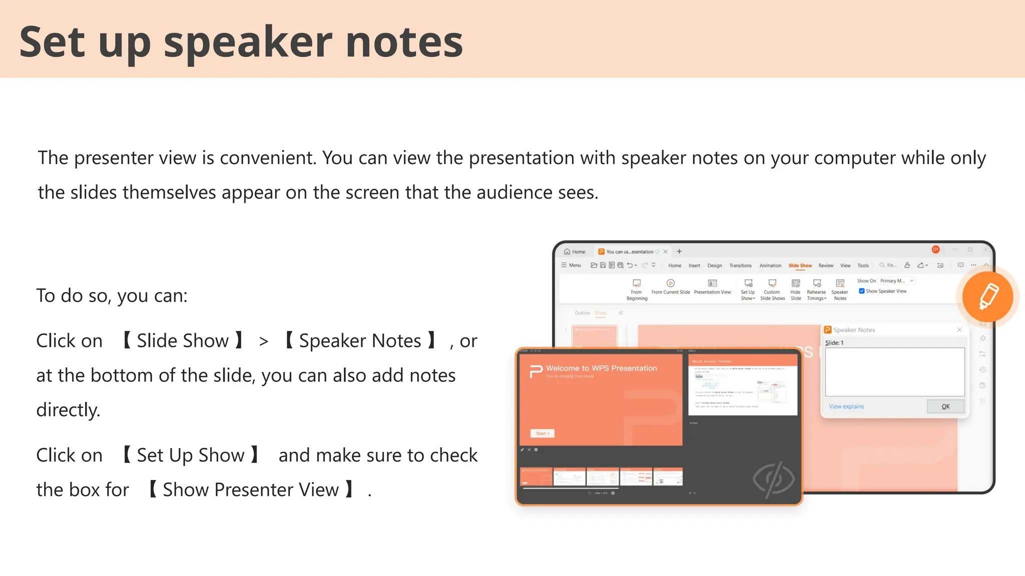 Welcome to WPS Office - Presentation Quick Start Guide | PPTX