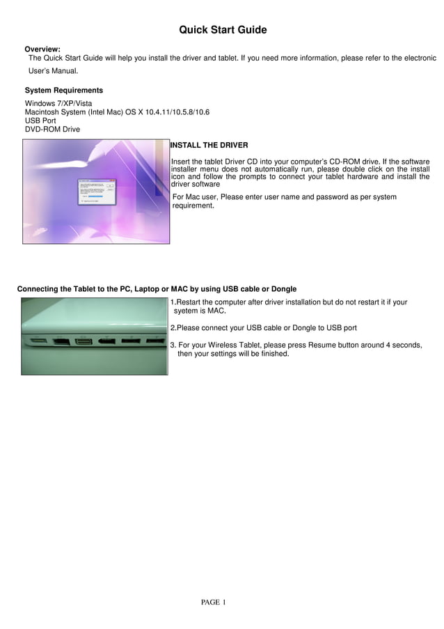 Quick start guide english | PDF | Operating Systems | Computer Software and Applications