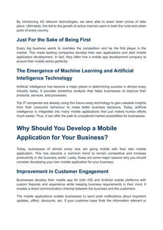 Quick Start Guide for Mobile Application Development | PDF