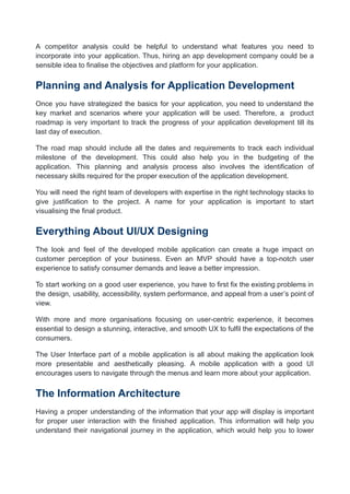 Quick Start Guide for Mobile Application Development | PDF