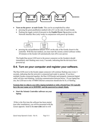 Quick start manual geode | PDF