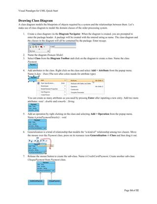 visual paradigm - uml | PDF | Graphics Software | Computer Software and ...