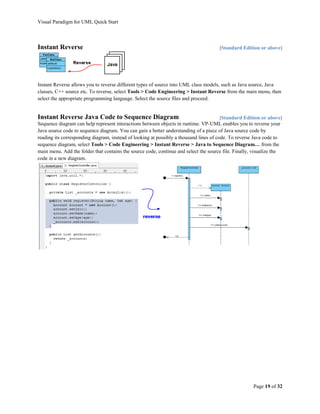 visual paradigm - uml | PDF | Graphics Software | Computer Software and Applications