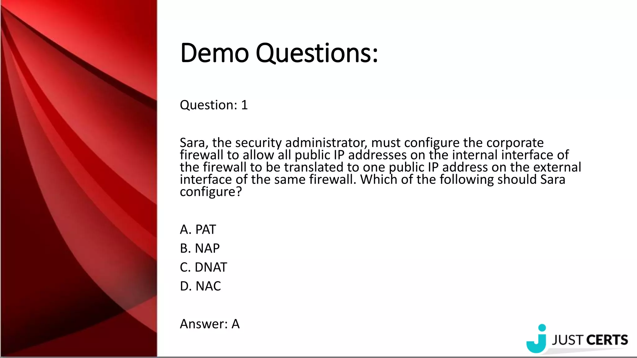 Quick Study for SY0-401 CompTIA Security+ Certification Exam with ...