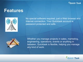 Quick task Software | PPT | Operating Systems | Computer Software and Applications