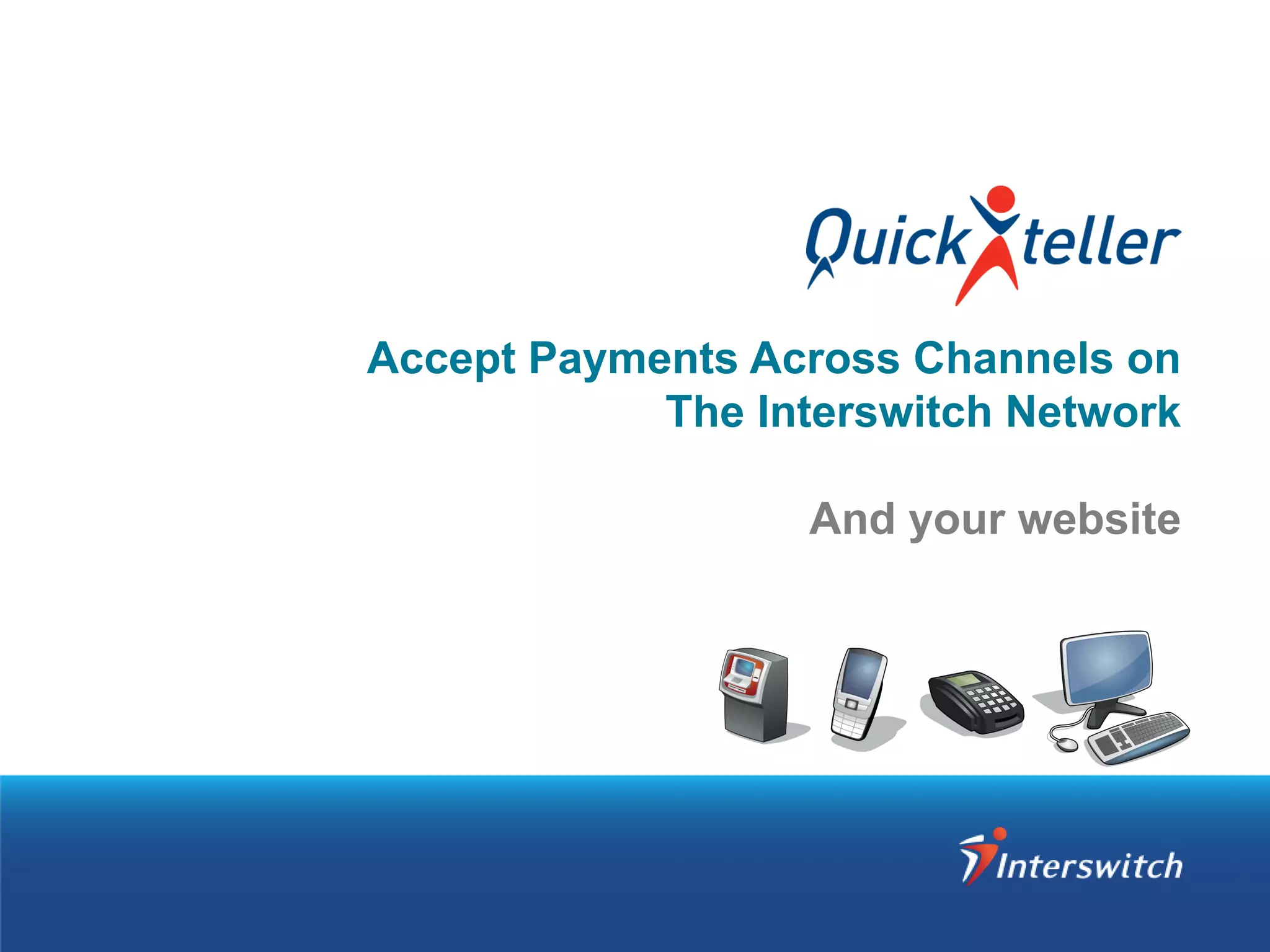 Quickteller (for merchants) | PDF