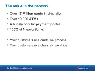Quickteller (for merchants) | PDF