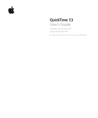 Quick time7 user_guide | PDF
