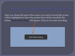 How to create a screencast using QuickTime | PPT
