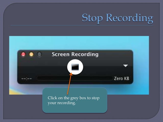 How to create a screencast using QuickTime | PPT