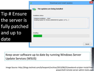 Quick Tips for Server Security | PPT