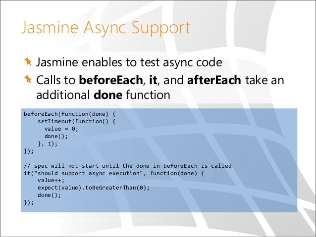 Quick Tour to Front-End Unit Testing Using Jasmine Quick Tour to Front-End Unit Testing Using Jasmine