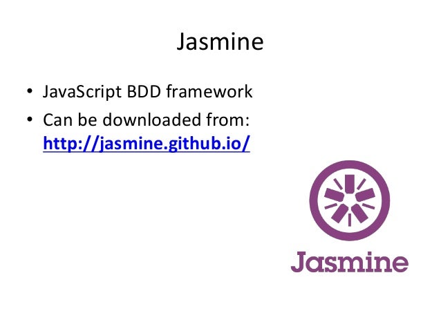 Quick tour to front end unit testing using jasmine