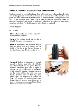 Quick visual guide to basic brompton maintenance | PDF | Cycling | Sports