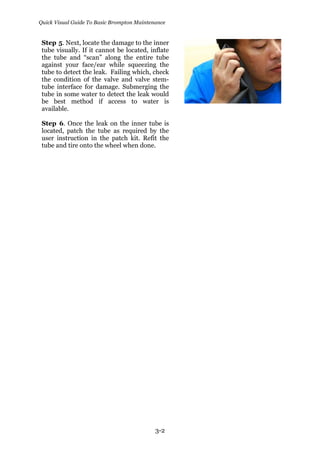 Quick visual guide to basic brompton maintenance | PDF | Cycling | Sports