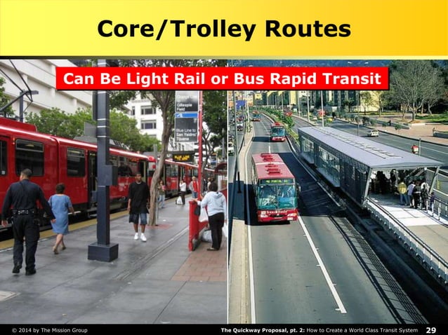 pt 2: The Quickway Proposal: How to Create a World-Class Transit System ...