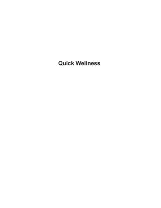 Quick Wellness | PDF