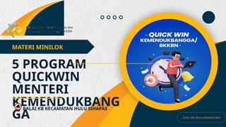 QUICKWIN BKKBN ADE IRMA HARAHAP, SKM.pptx
